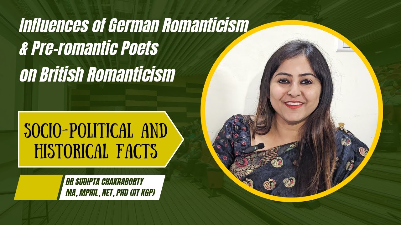 The Influences of German Romanticism and Pre-Romantic Poets on British ...