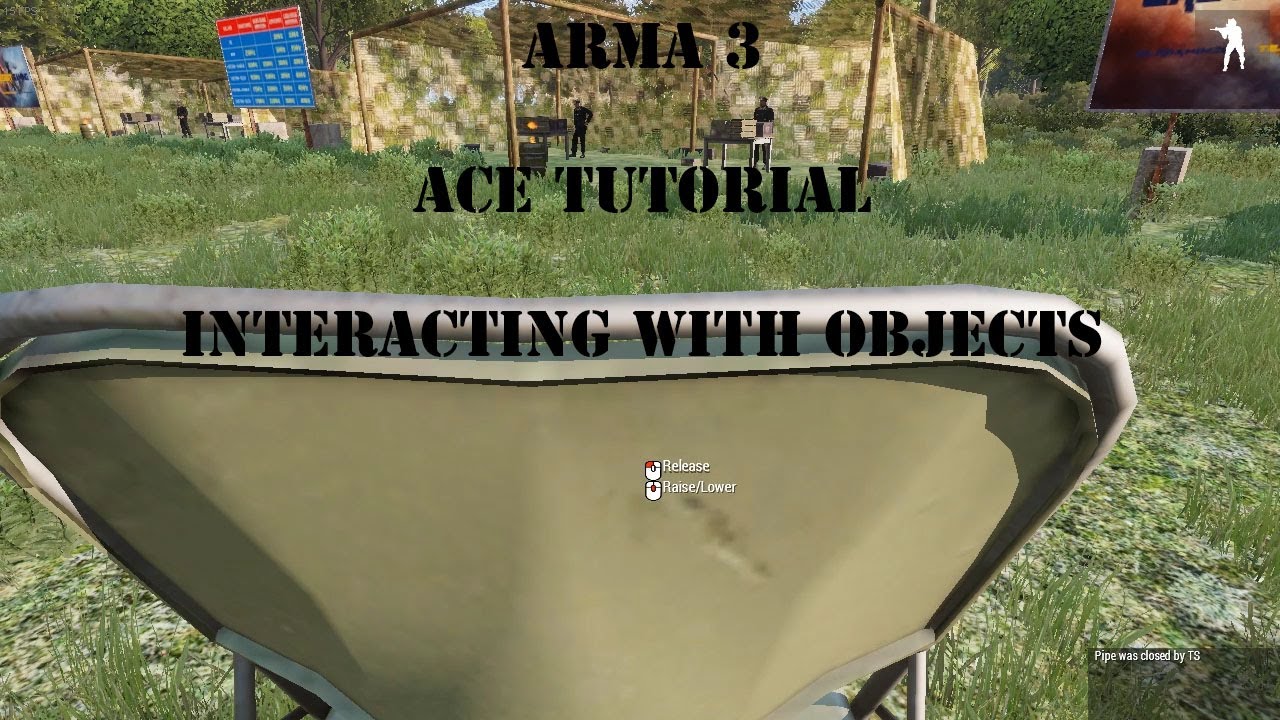 Arma3 - ACE Basics - Interacting With Objects - YouTube