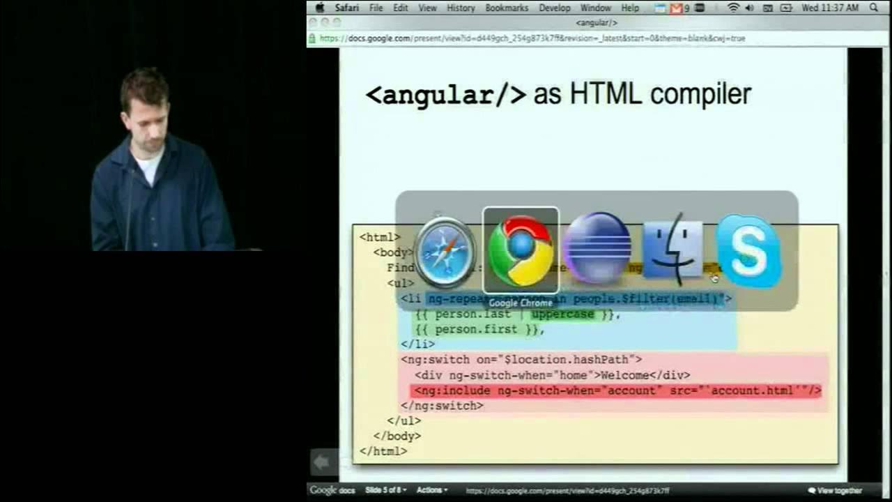 Angular: A Radically Different Way of Building AJAX Apps - YouTube