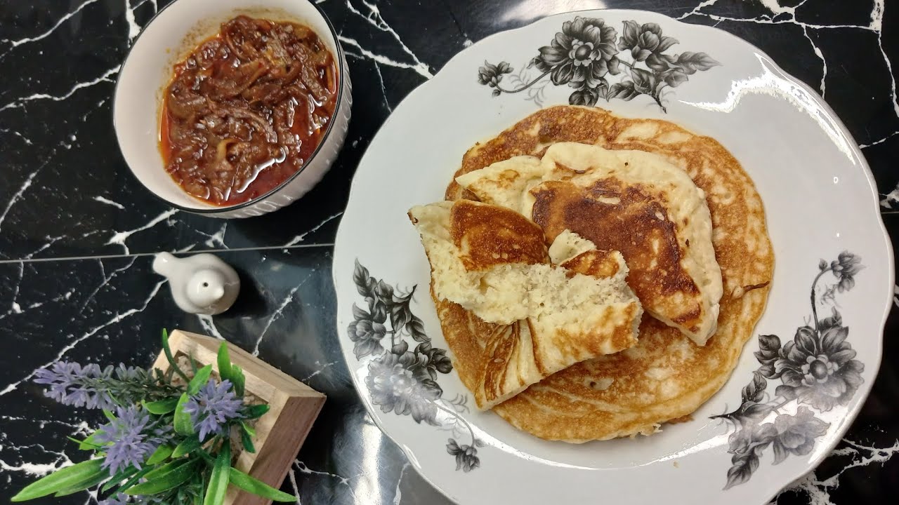 Resepi Apam Lempeng / Lempeng Yis Tanpa Tepung Gandum / Gluten Free ...