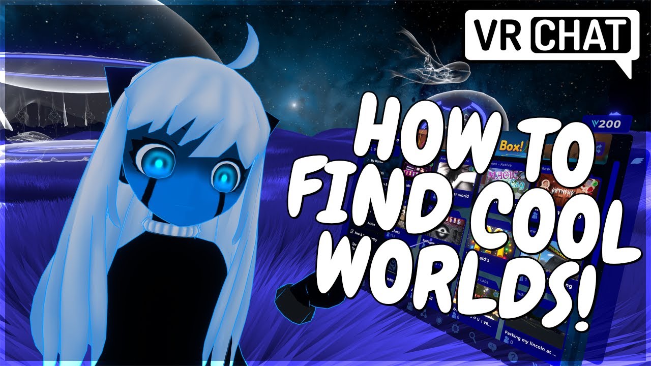 How to Find Cool Worlds in VRChat! - YouTube