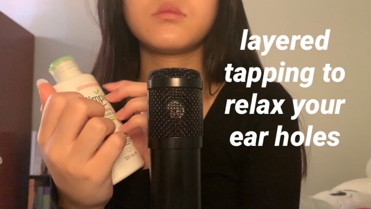 ASMR layered tapping ( no talking ) - YouTube