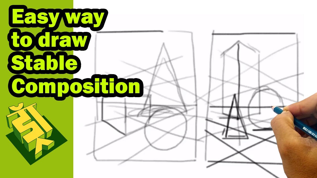 How to draw Stable Composition - YouTube