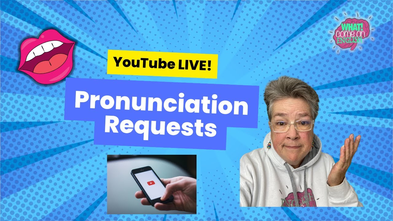 Pronunciation Problems and Practice, Live! - YouTube