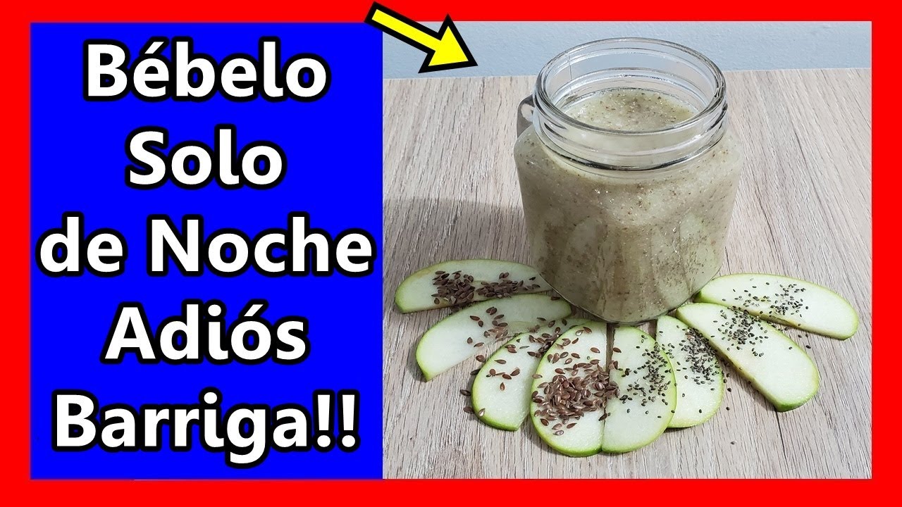 Dile adiós a la barriga caída con 1 solo vaso, bajara de peso y vacía ...