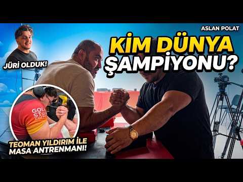 ALİ ASIM, CEVİZCİ ALİ İLE JÜRİ OLDUK! 😱 | Teoman ile bilek güreşi antrenmanı yaptık. 1 Gün Vlog