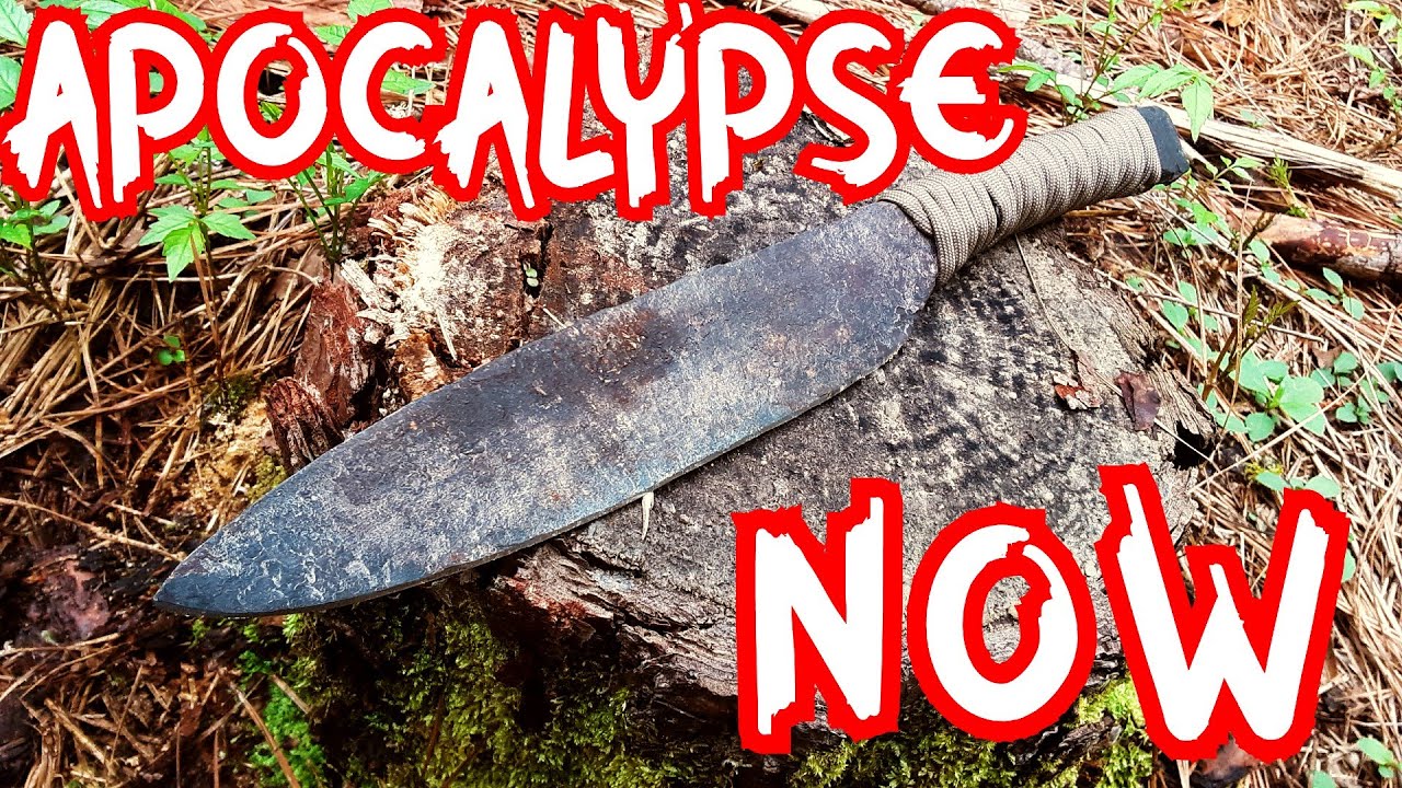 How to Forge a Survival Knife in the Apocalypse - YouTube
