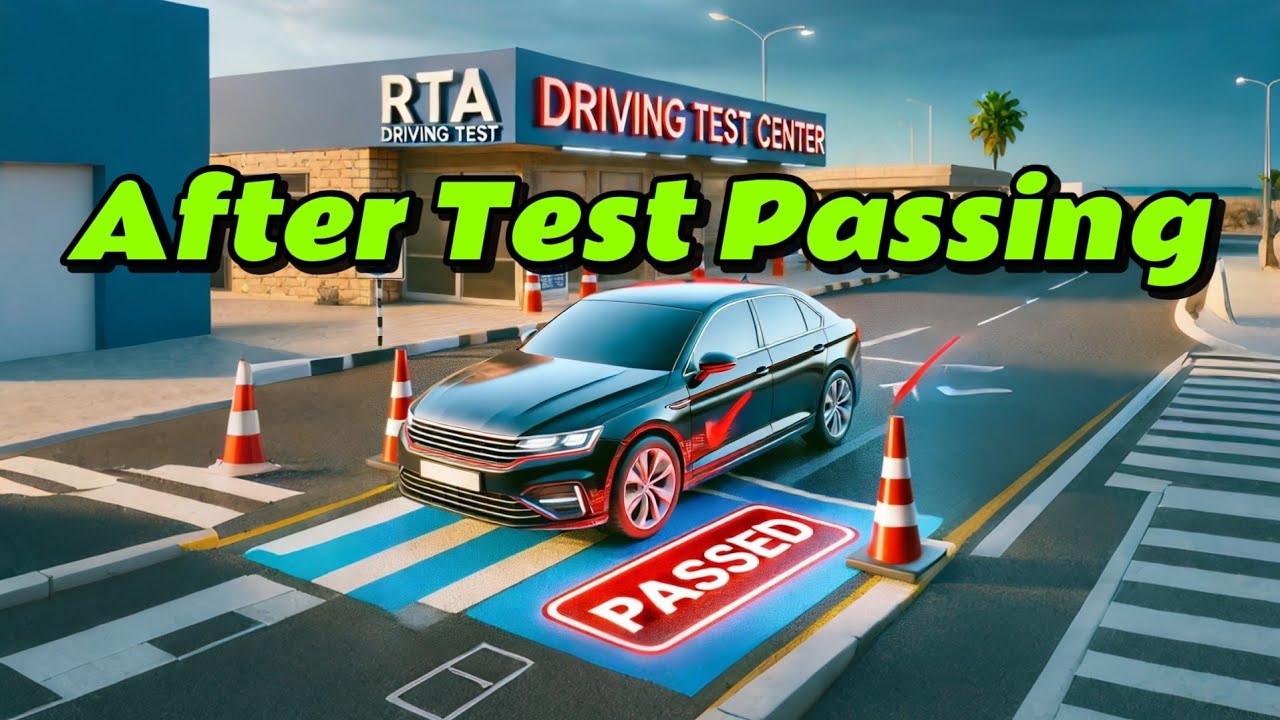 How To Parking After Failnal Road Driving Test - YouTube