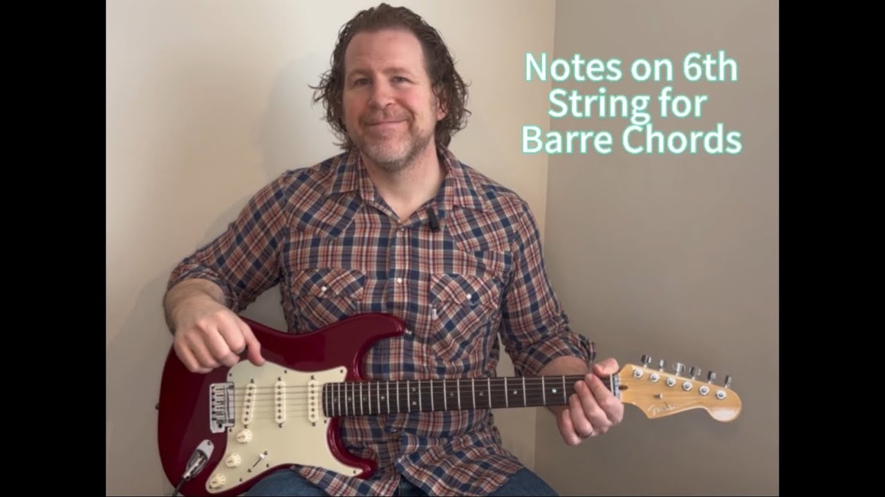 Understanding/Learning Root Of Barre Chord (E String)- Beginner Guitar ...