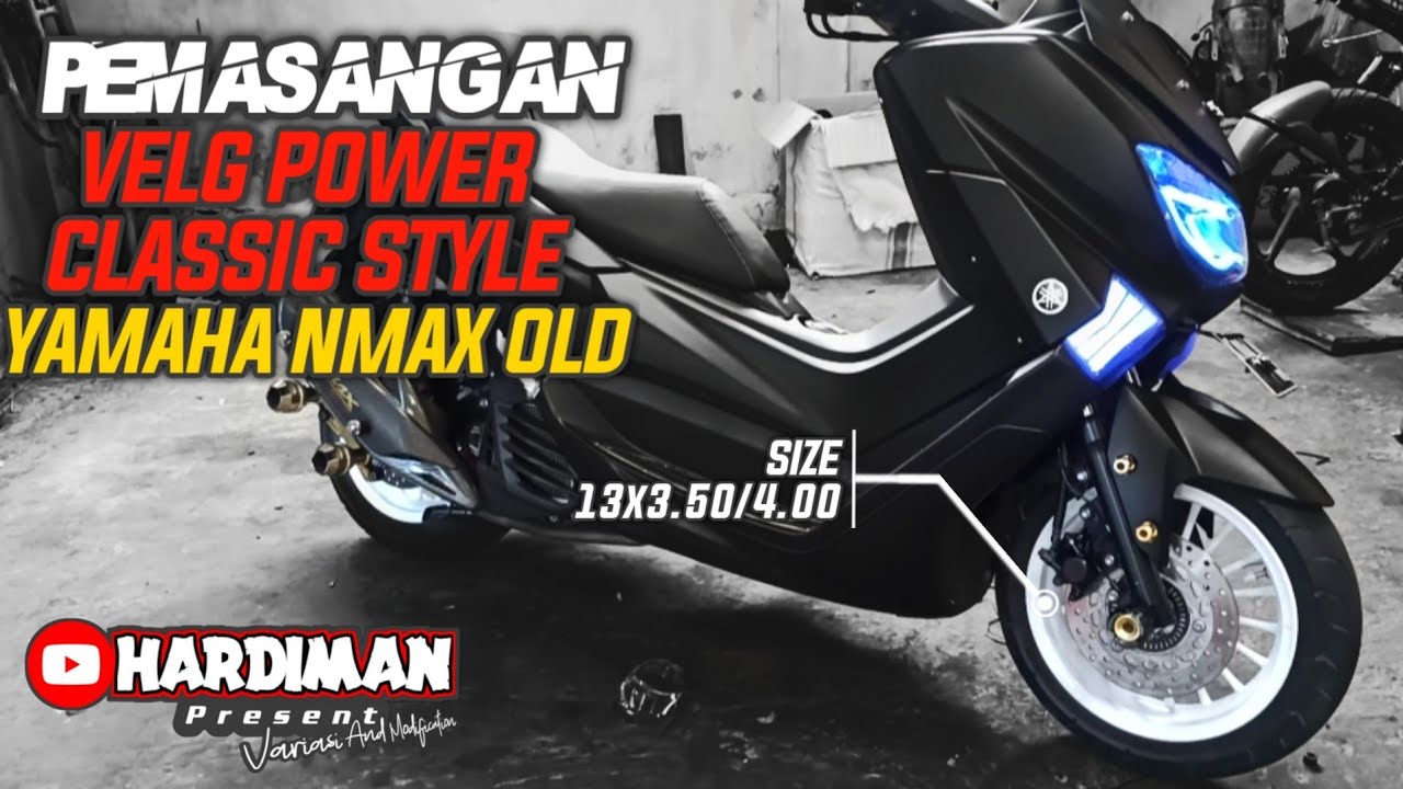 Velg Power Nmax warna putih Terbaru 2020 - YouTube