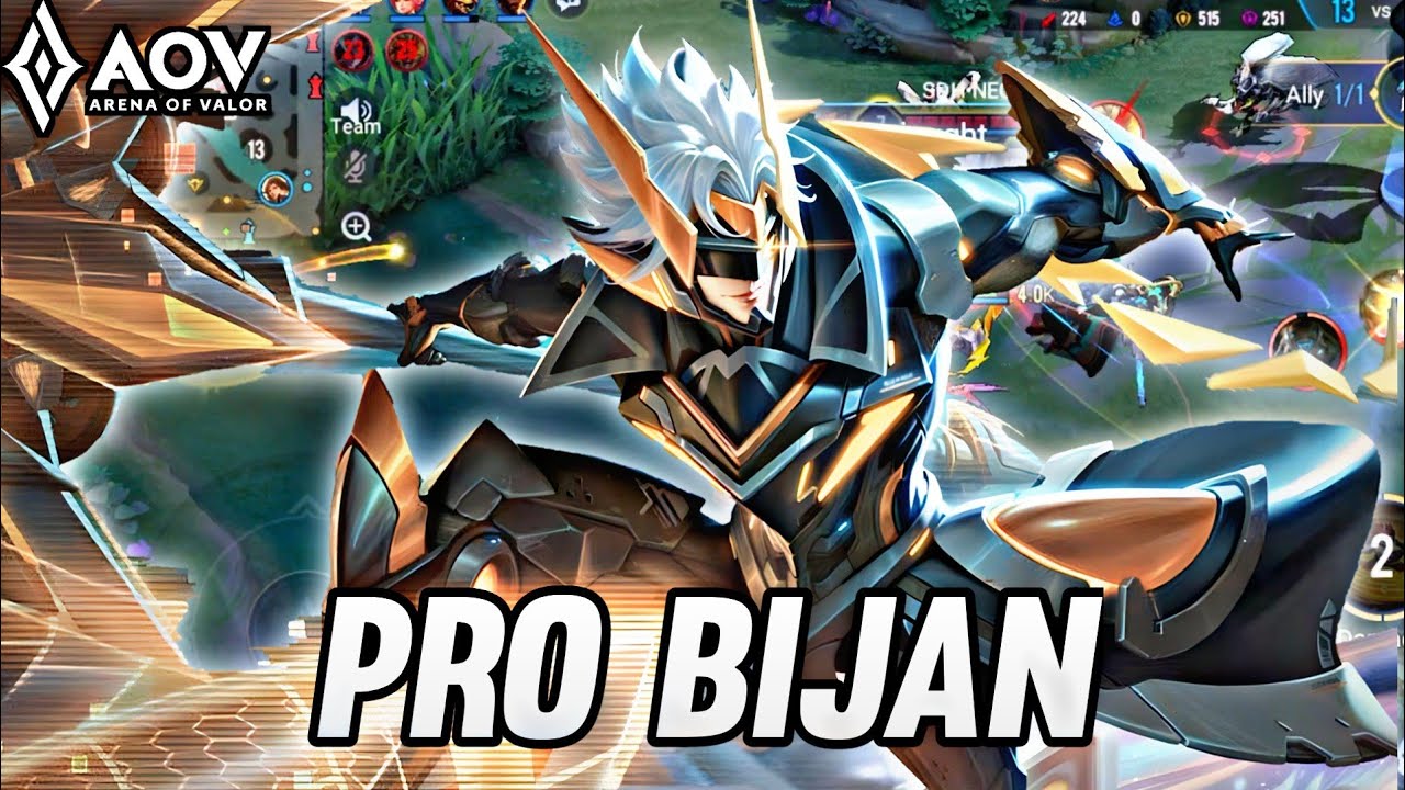 AOV : BIJAN GAMEPLAY | BEST BUILD - ARENA OF VALOR - YouTube