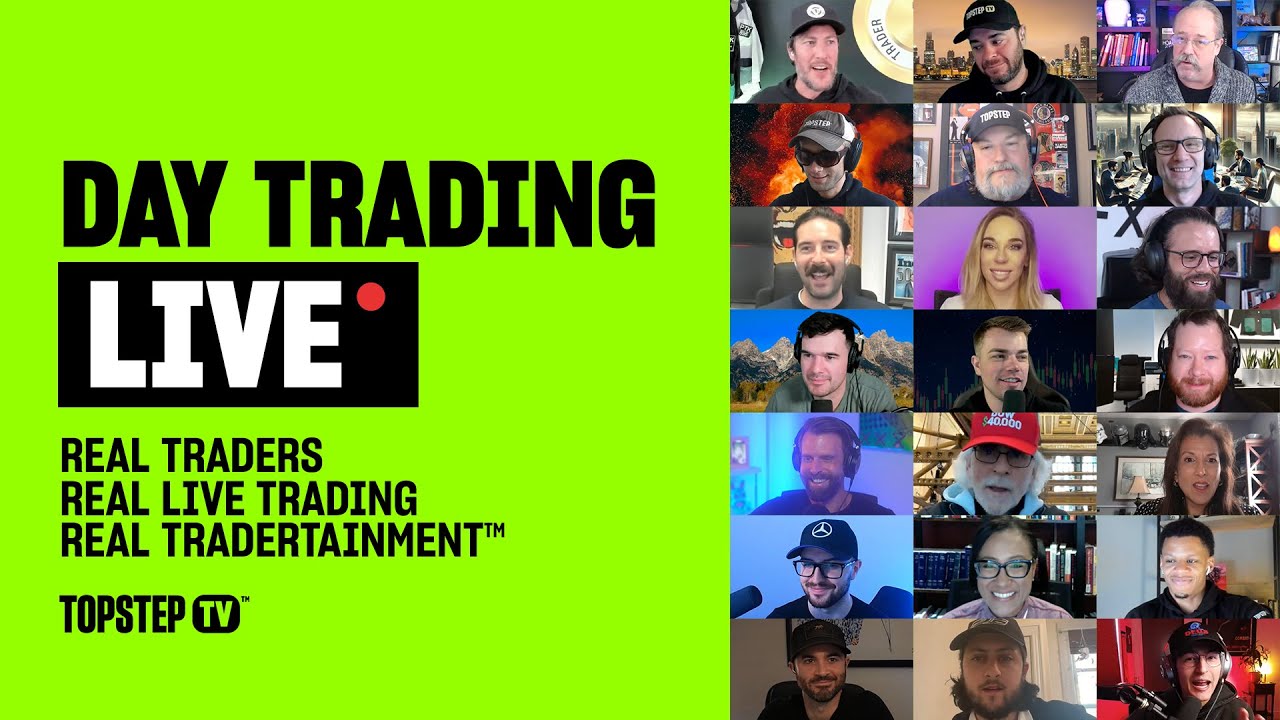 TopstepTV Live Futures Day Trading: Three Cheers for Sweet Trades! Ft ...