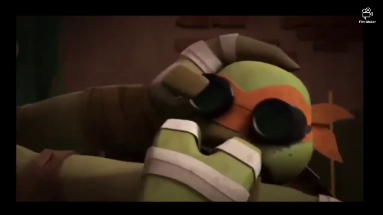 TMNT 2012 Donnie and Mikey fight - YouTube