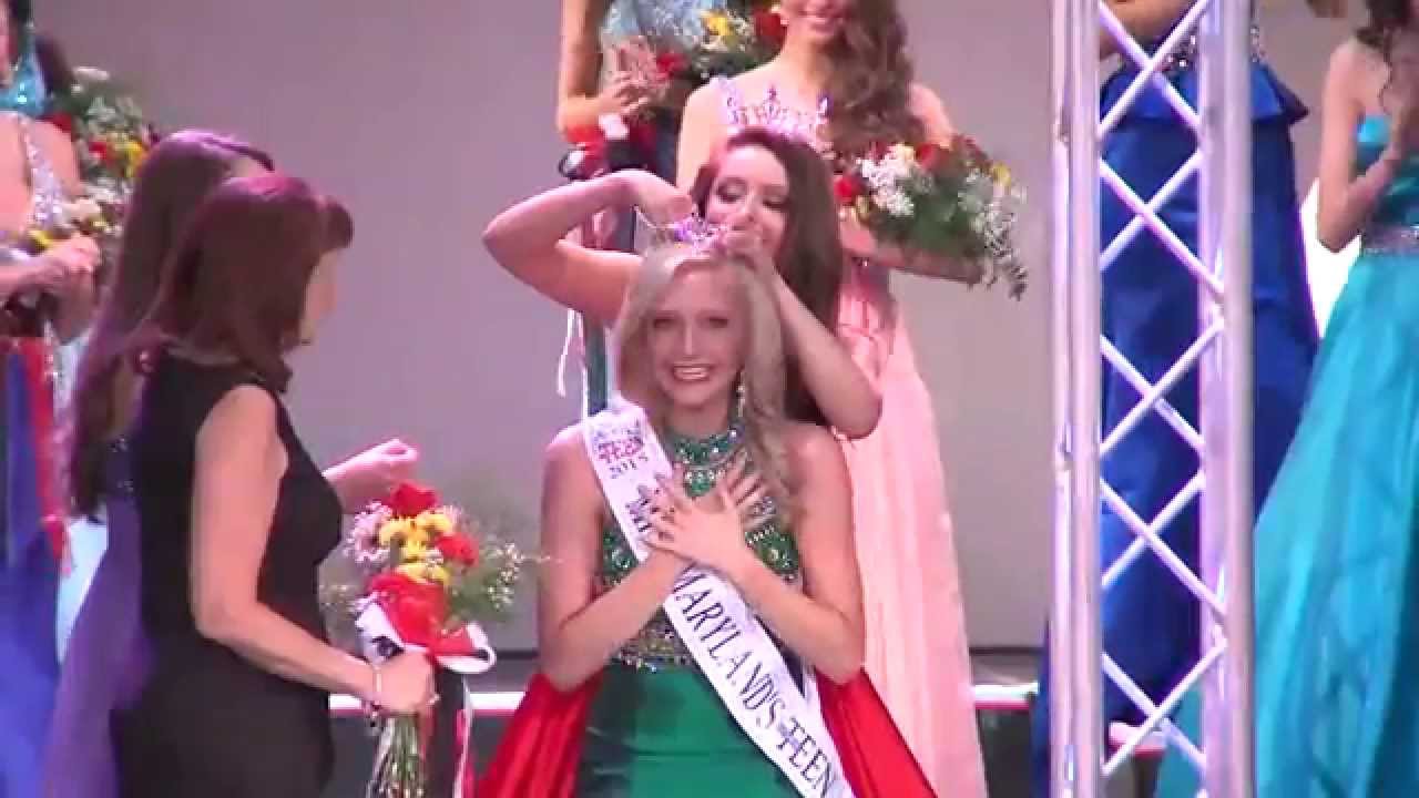 Miss Maryland's Outstanding Teen 2015 Crowned - YouTube