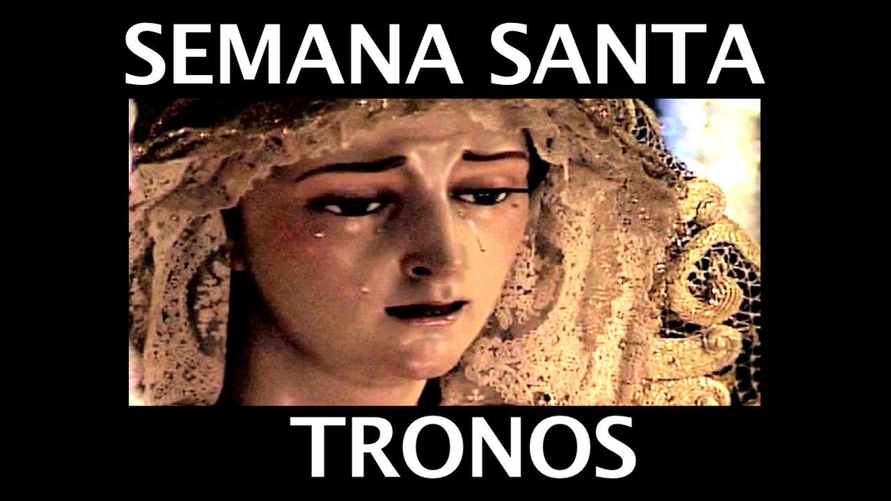 TRONOS, SEMANA SANTA MALAGA Easter Holy Week - YouTube