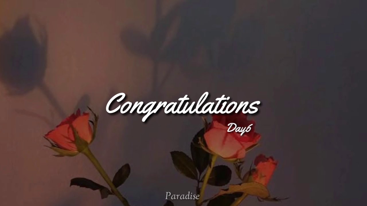 [Indo sub] DAY6 데이식스 - Congratulations rom-ina terjemahan lyrics - YouTube