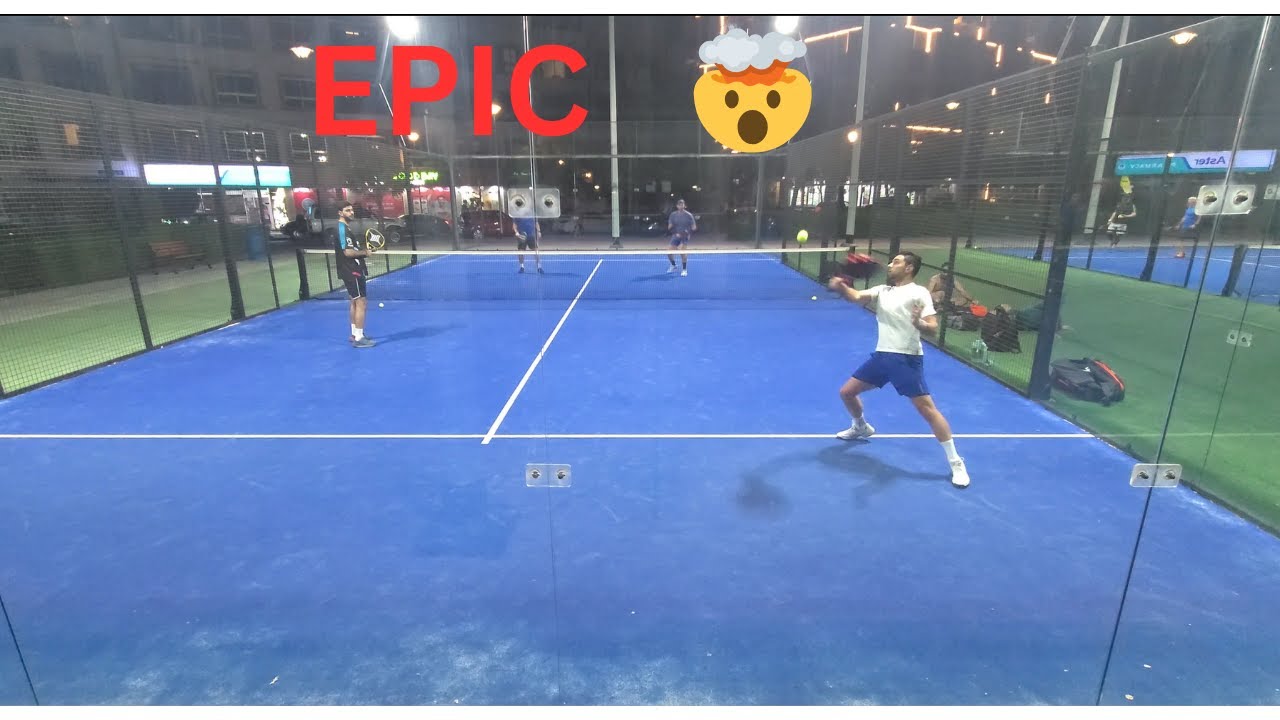 INTENSE Padel Match: Set1 (0-1) Jad/Abdallah Vs Farid/Mike | JVT Padel ...