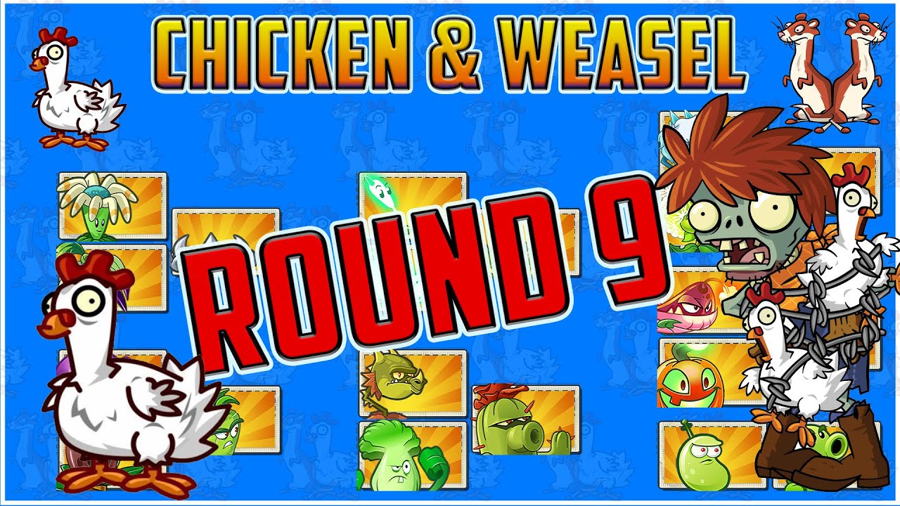 The Chicken & Weasel Tournament Level 9 - Plants vs Zombies 2 Epic ...