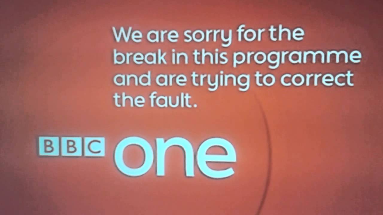 BBC One fault - YouTube