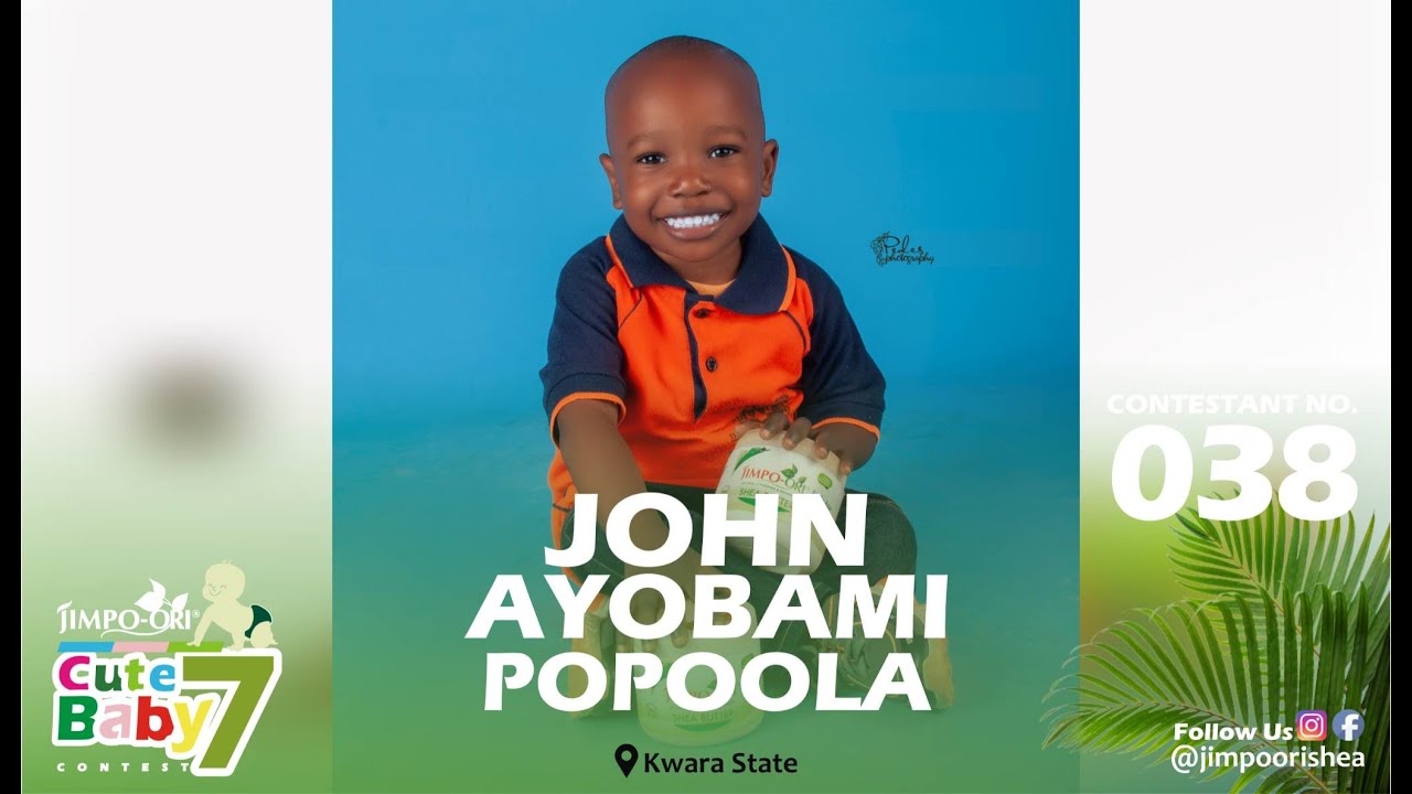 Contestant 038: #John_POPOOLA (Kwara State) - YouTube