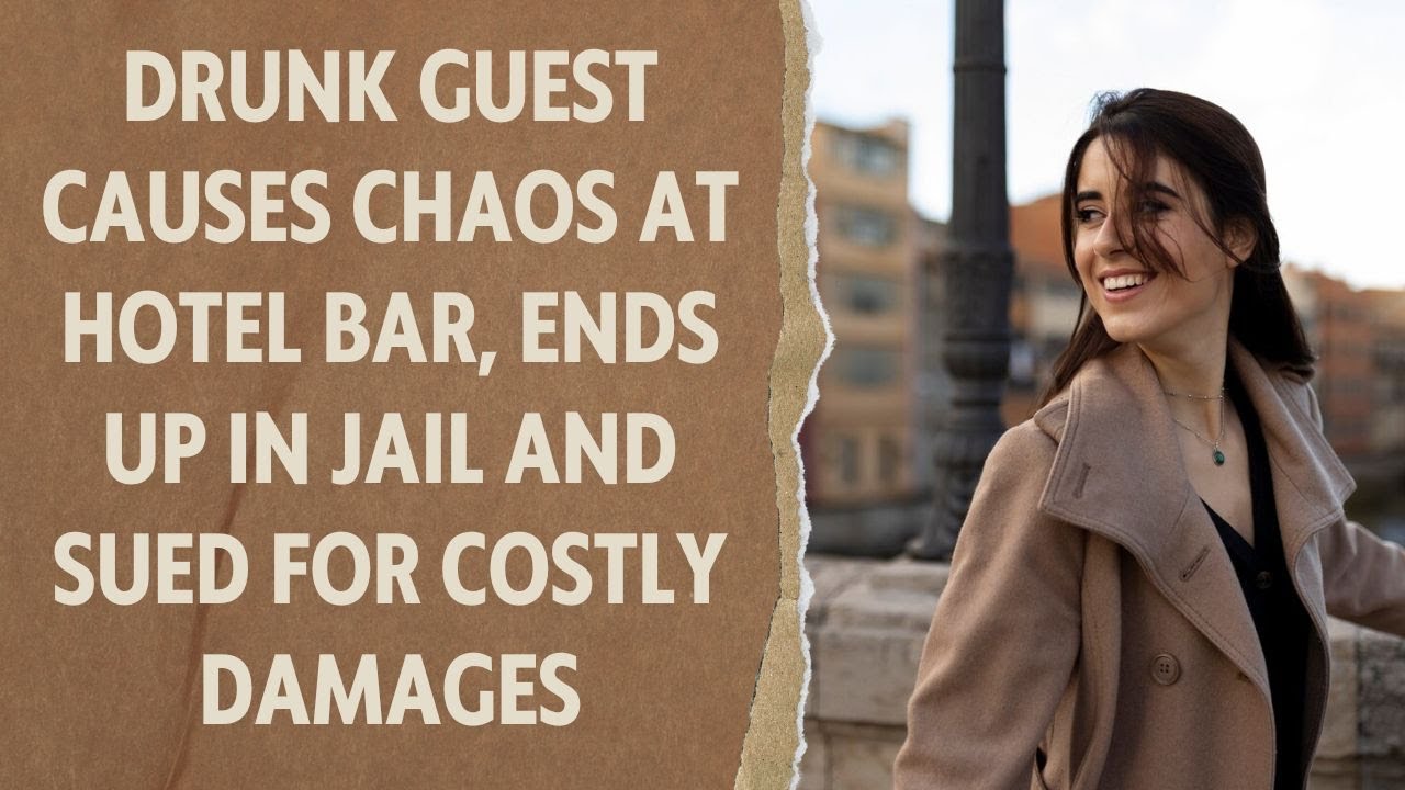 Drunk Guest Causes Chaos at Hotel Bar, Ends Up in Jail and Sued for ...