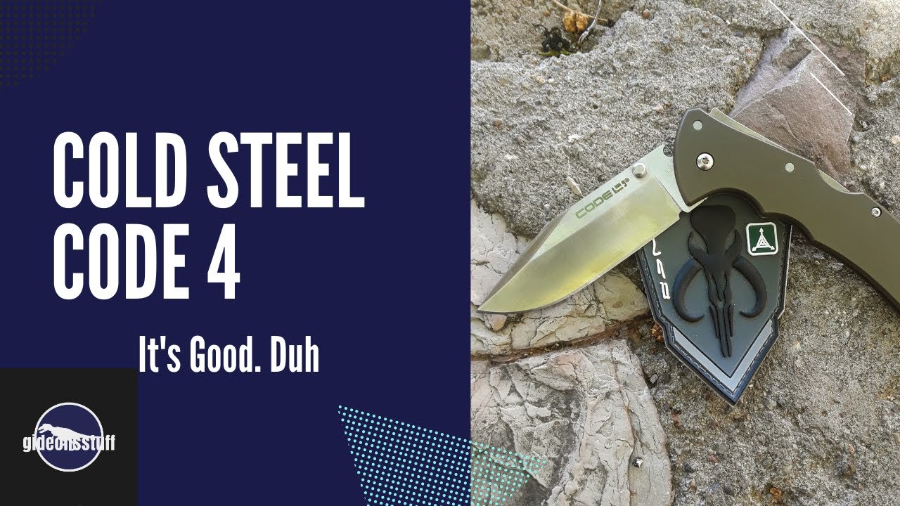 Cold Steel Code 4 Review (The Most EDC-Friendly Tank Ever) - YouTube
