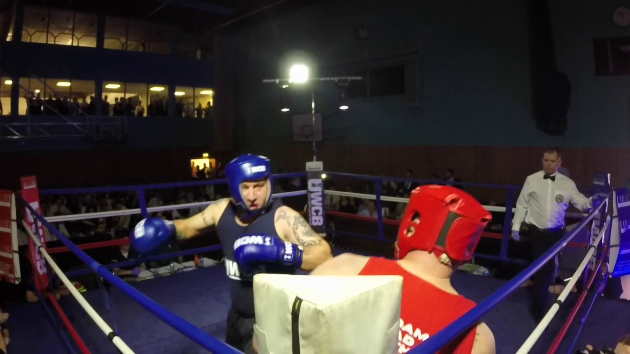 Ultra White Collar Boxing | Milton Keynes Ring 2 | Adam Greenfield VS ...
