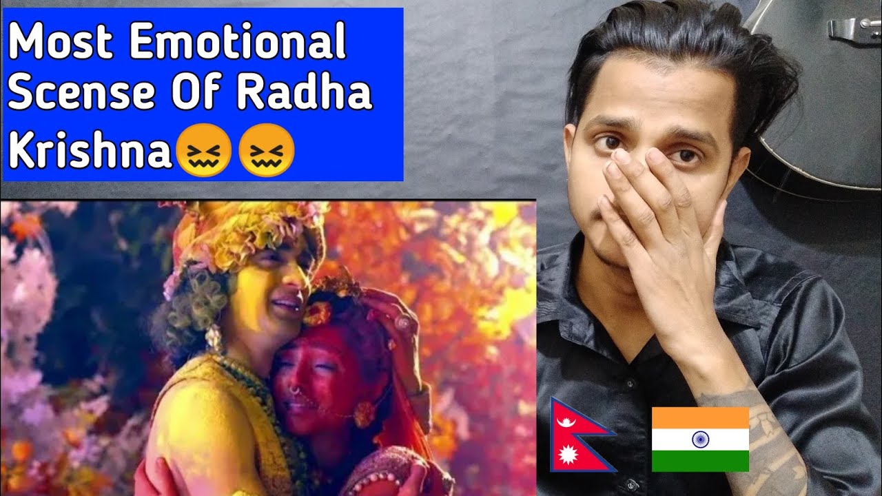 Nepalese Reaction On Radha Krishna Most Emotional Scene - YouTube