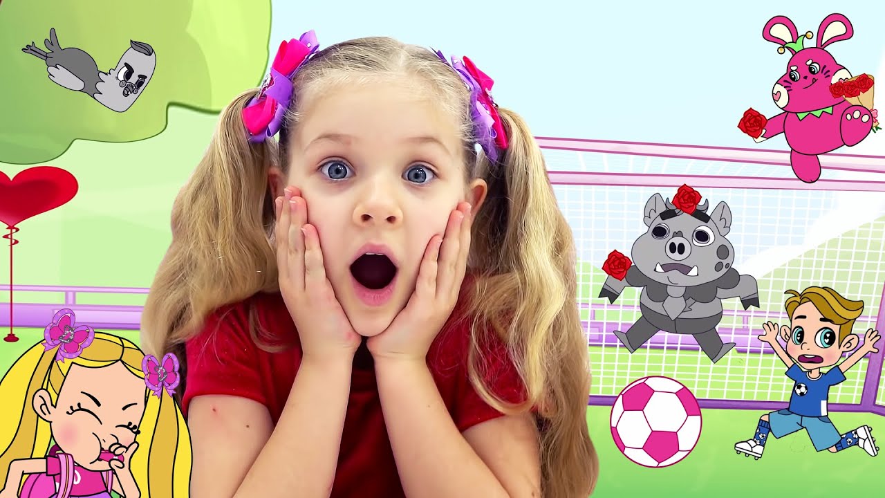 Diana e Roma Salvam o Dia Dos Namorados | Desenhos Animados Para ...