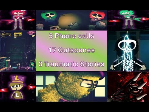 Five nights at the AGK Studio 4 rebranded All phone calls - YouTube