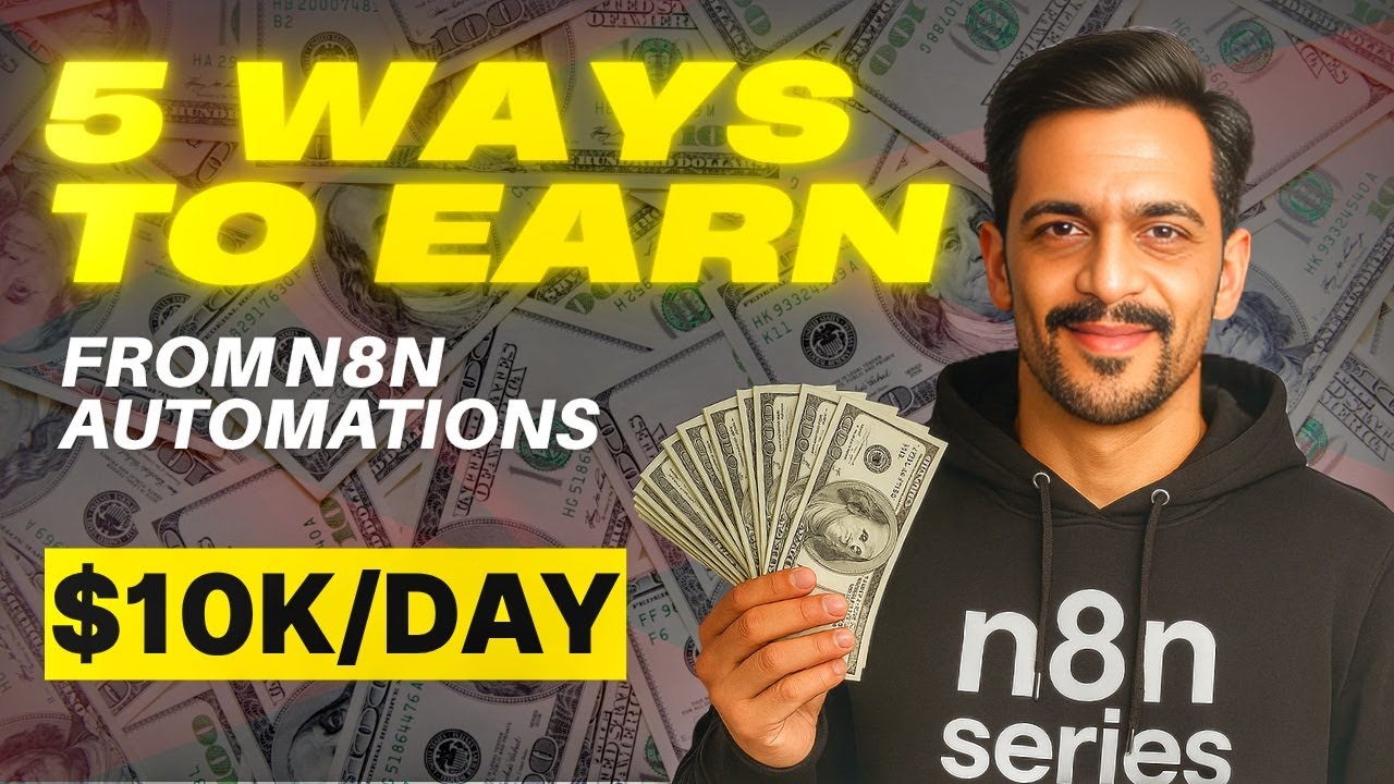 How to Make Money with Your n8n Workflows - YouTube