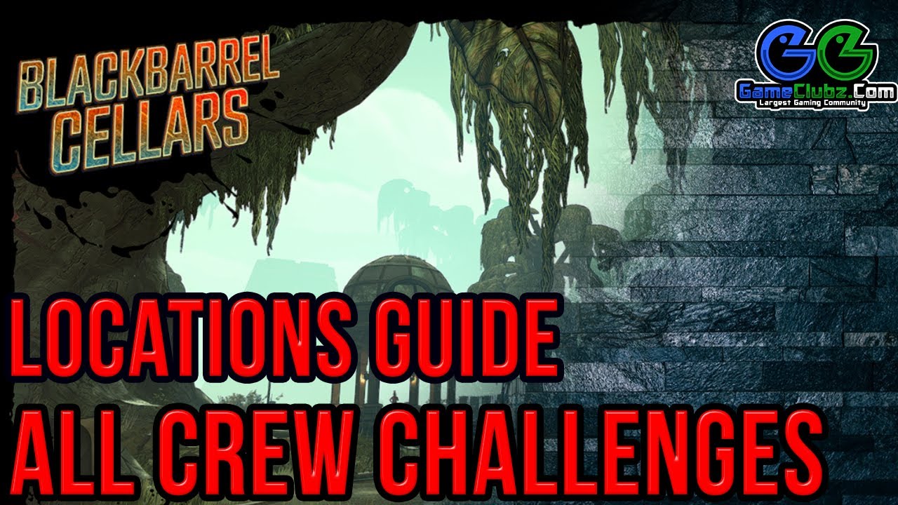 Borderlands 3 Blackbarrel Cellars Crew Challenges Locations | Video ...