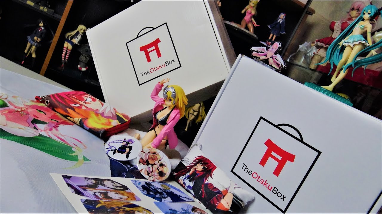 The Otaku Box Marchapril Unboxing And Review Anime Hentai Oh My Feat Mustache Youtube