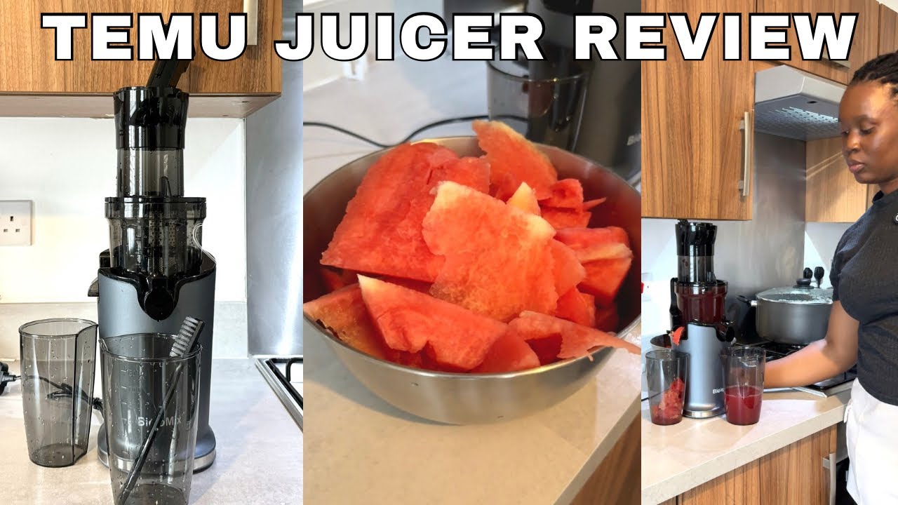 Temu Juicer You Definitely Need In Your Home - YouTube