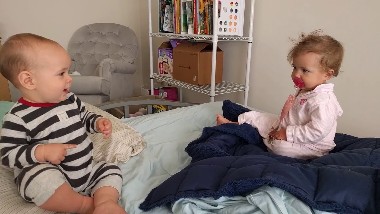 Max and Bea Pajama Party - YouTube