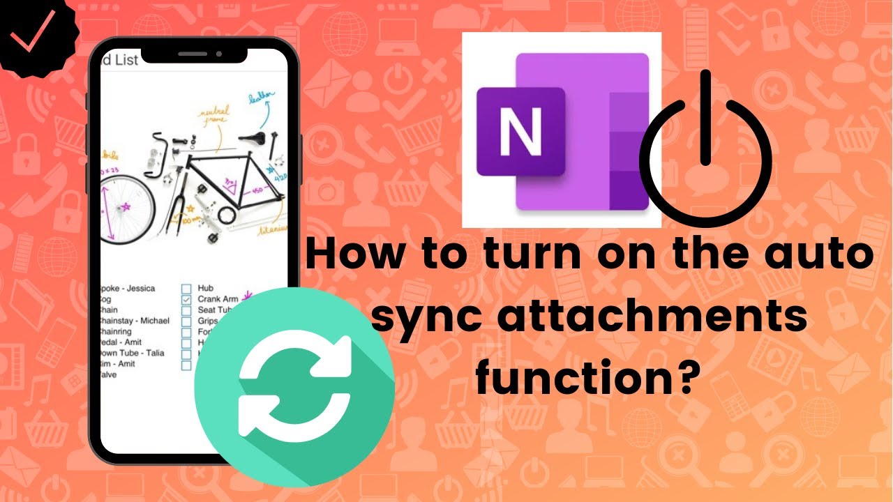 How to turn on the auto sync attachments function on Microsoft OneNote ...