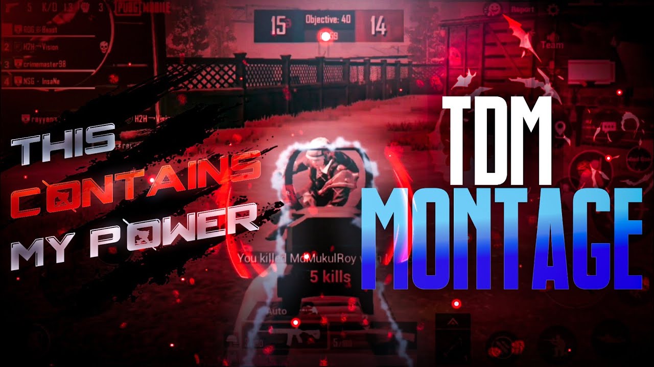 This Contains my Power | Montage | Pubg Mobile | - YouTube
