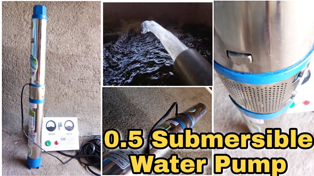 0.5 hp Submersible Water Pump in Underground Borewell / underground ...