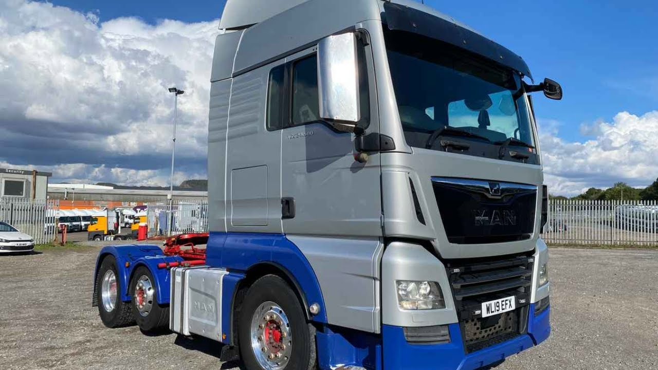 MAN TGX 24.500 *EURO 6* XLX 6X2 TRACTOR UNIT 2019 - WL19 EFX - YouTube