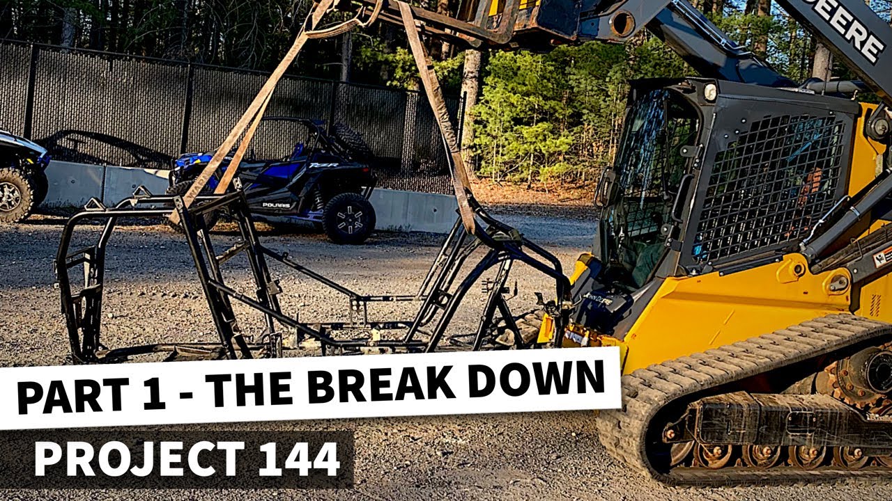 Breaking the RZR Down to the Frame - Project 144 - Part 1 - YouTube