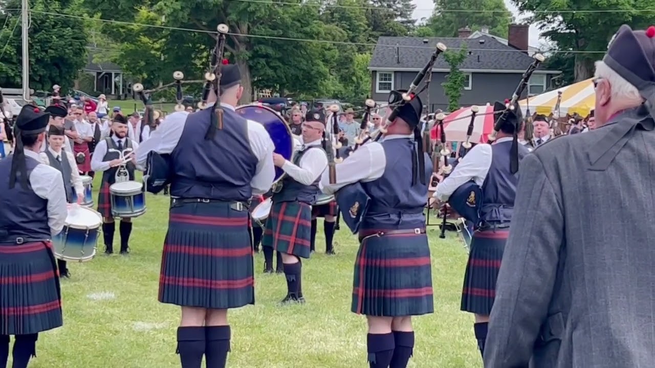 78th Fraser Highlanders - medley - Georgetown 2022 - YouTube