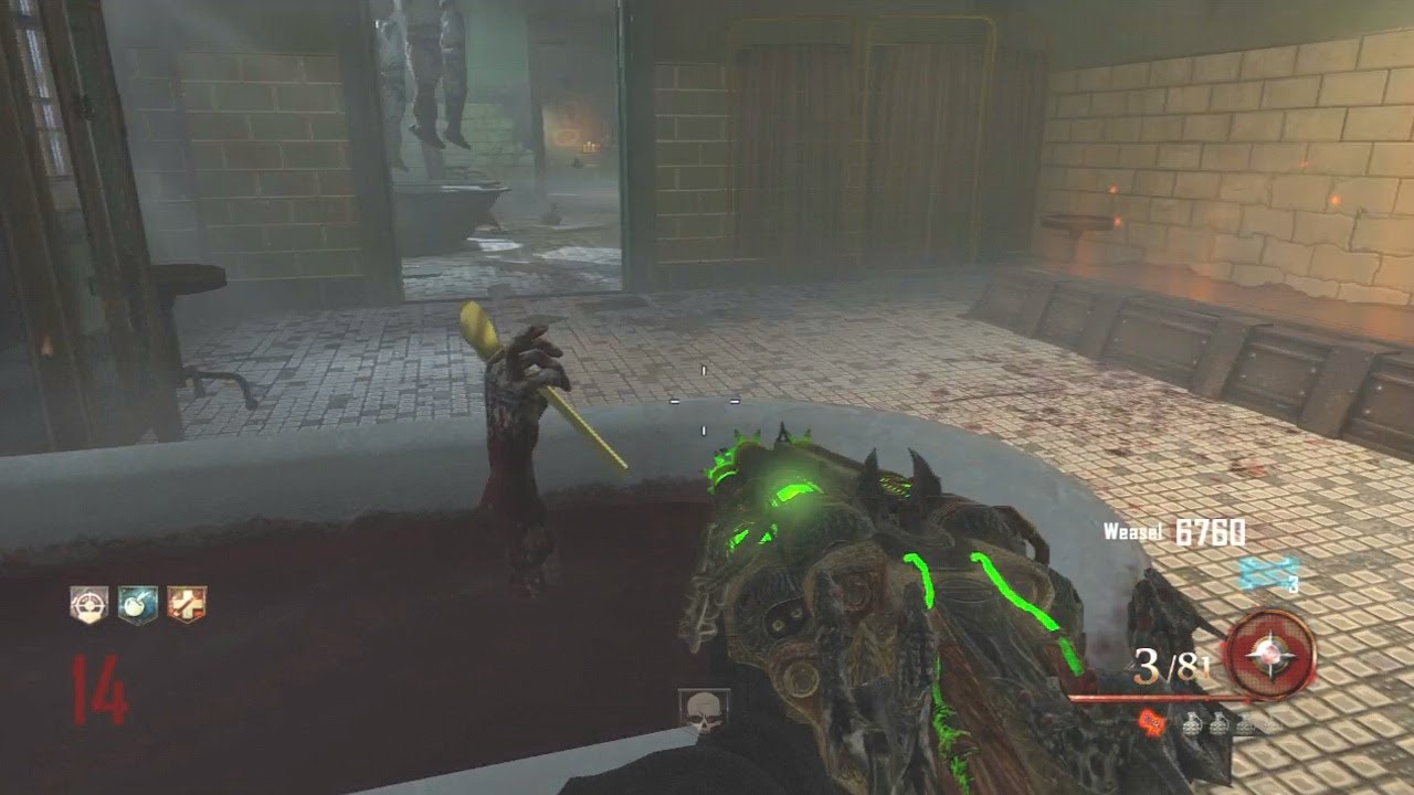 Zombies: "Golden Spork" Tutorial - Secret Melee Weapon! 'Mob of the ...