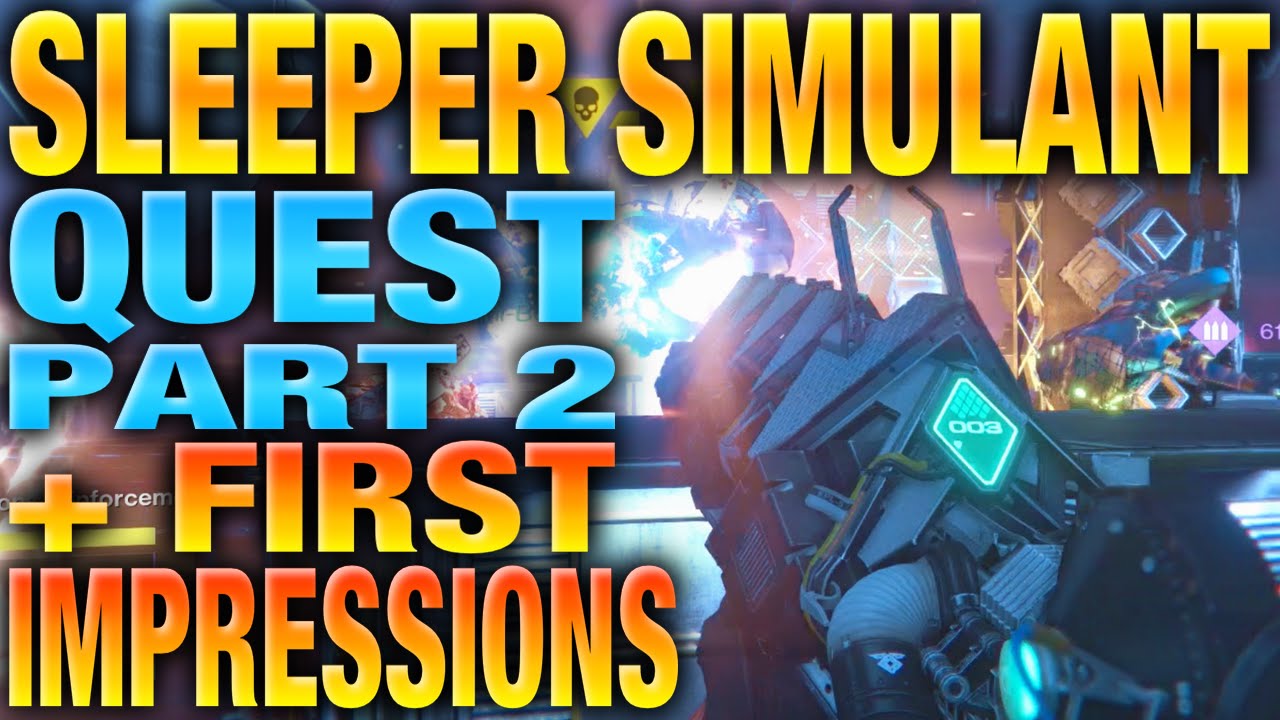 Sleeper Simulant Quest Walkthrough Part 2 and First Impressions of The ...