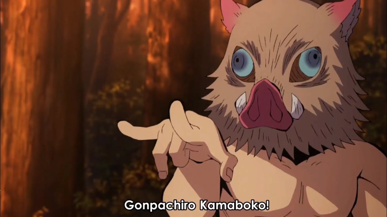 Everytime When Inosuke Calls The Name Wrong 🐗 - YouTube