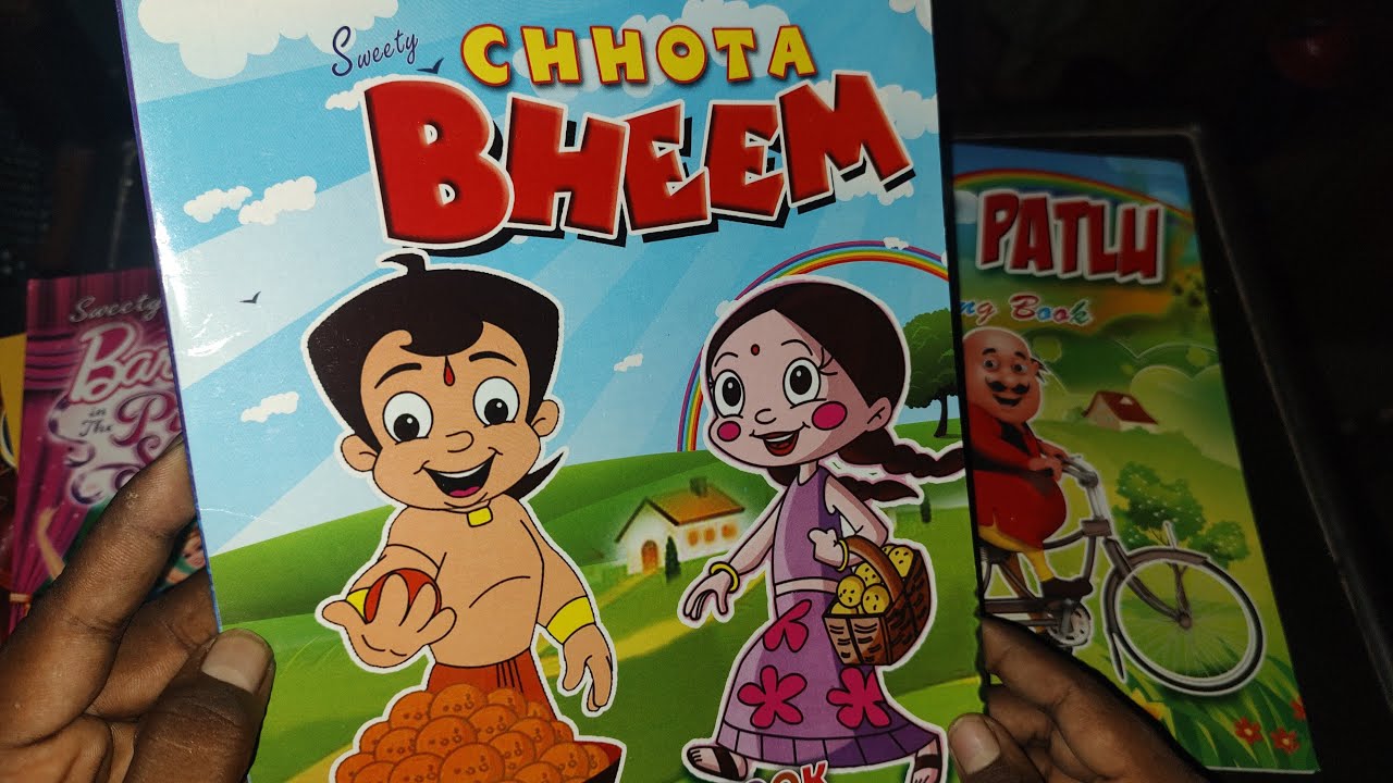 Cartoon Coloring Book In Combo Pack Unbox - YouTube