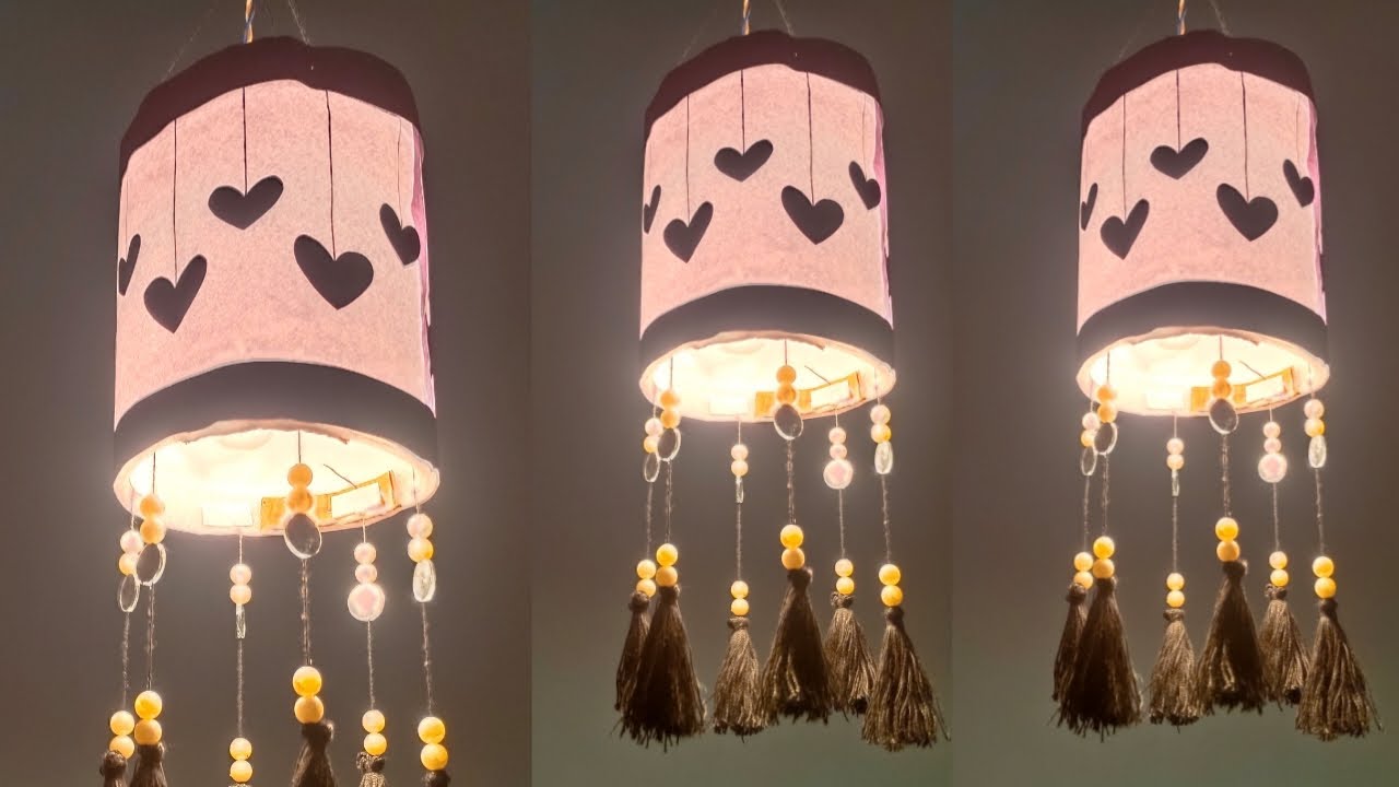 Akash Kandil Making At Home For Diwali | Diwali 2023 | Handmade Akash ...