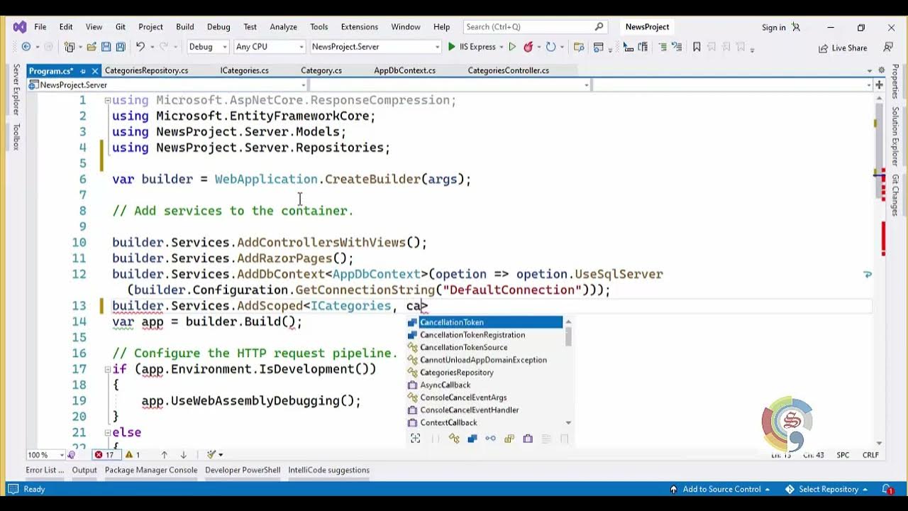 13 Arabic Inject Repository To Controller Core With Blazor Webassembly Youtube