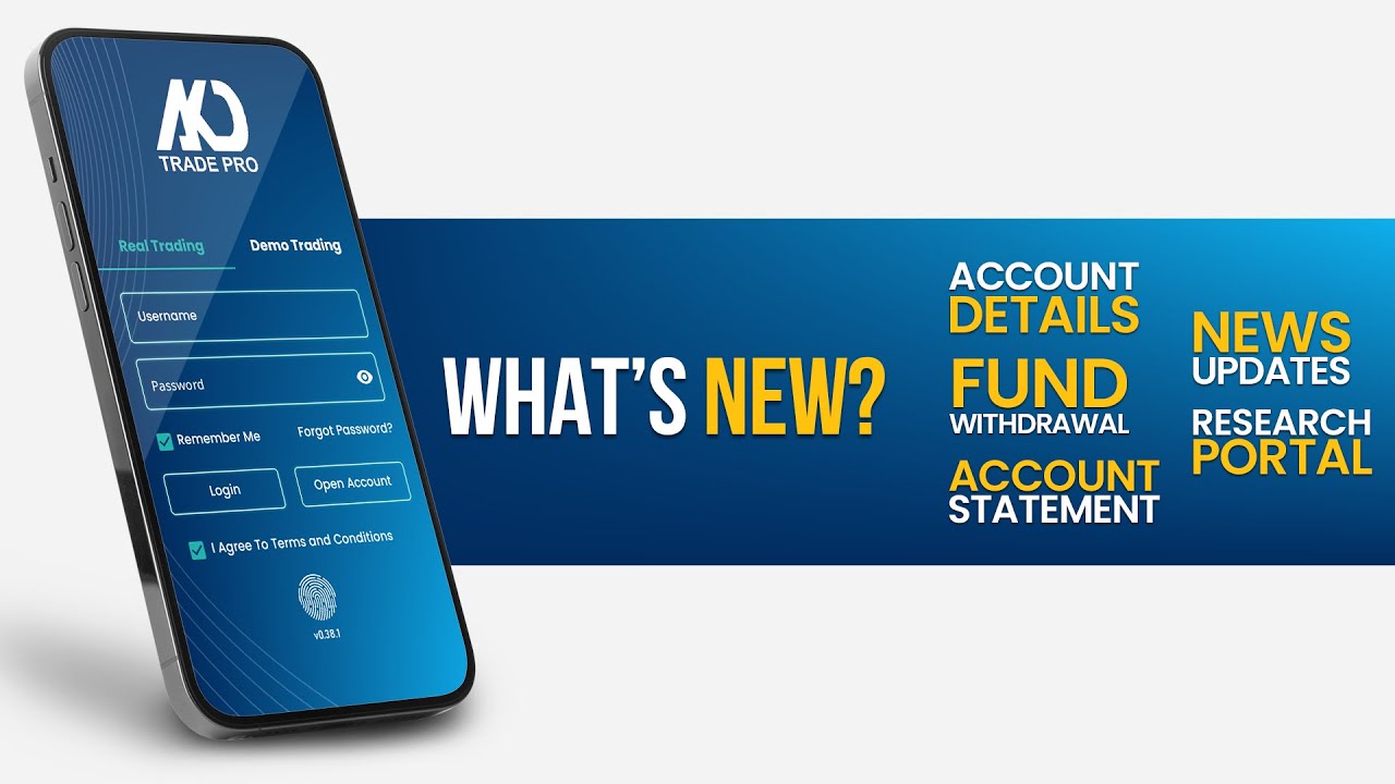 AKD TradePro Unveils New Features | AKD Securities Limited - YouTube