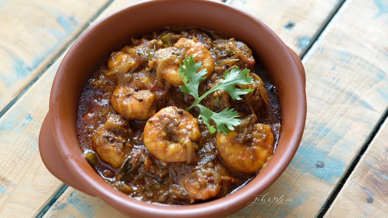 Prawns Thokku | Chettinad Eraal Thokku - YouTube