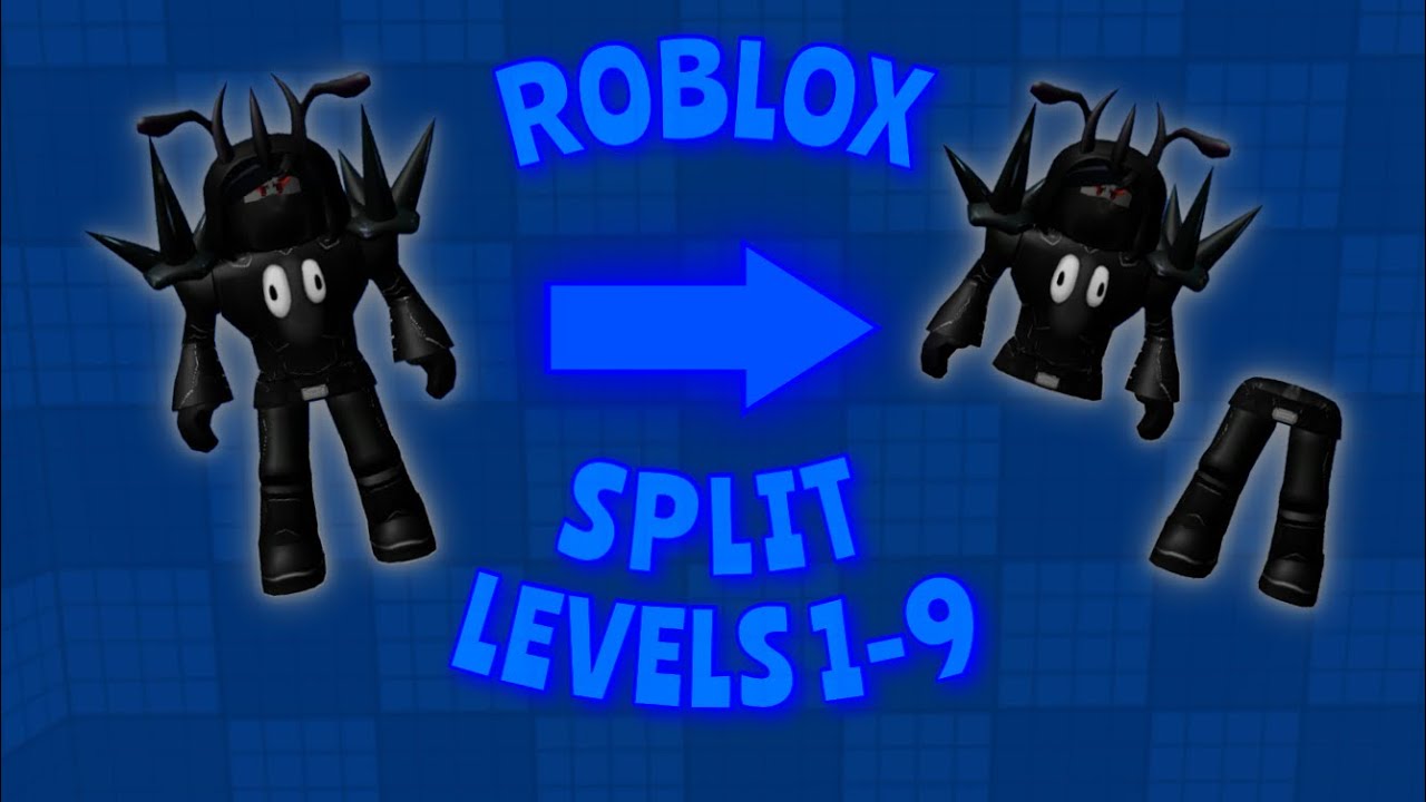 Completing Split - Levels 1-9 (ROBLOX Gameplay) - YouTube
